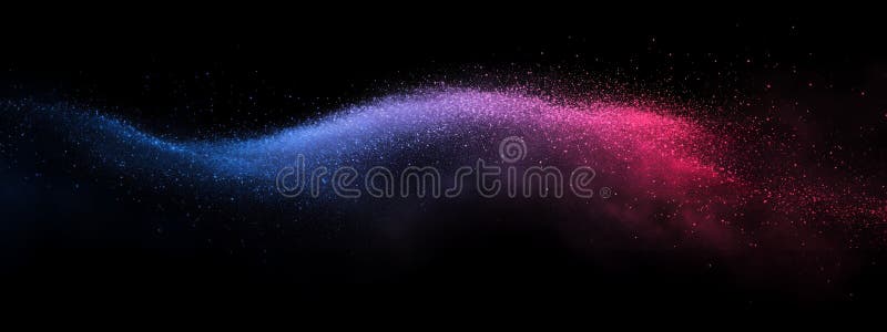 Abstract Blue and Pink Powder Explosion Dynamic Wave Colorful Dust ...