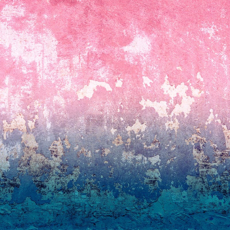 Abstract Blue and Pink Texture with Vintage Grunge Background. Stock ...