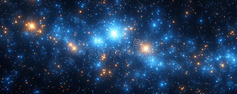 An Abstract Blue Pixel Wave Background Featuring Glowing Squares and ...