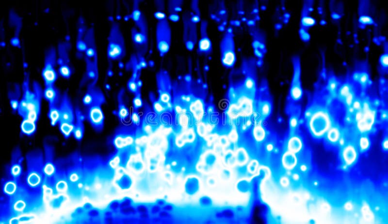 Abstract Blue Plasma Bubble Background Stock Illustration ...