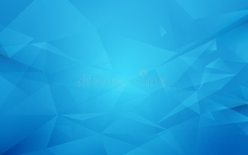 Abstract Blue Polygon Geometric Background Stock Vector - Illustration ...
