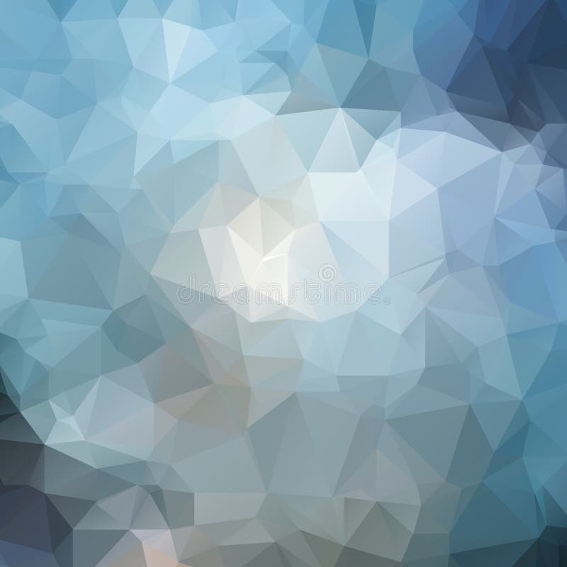 Abstract Blue Polygon Texture Stock Vector - Illustration of triangle ...