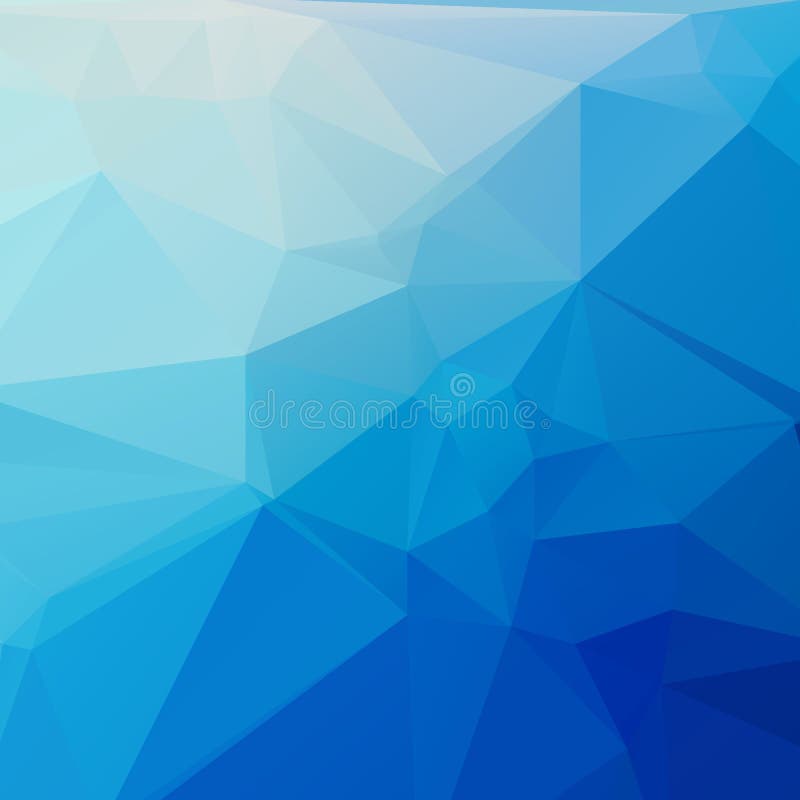 Abstract Blue Polygon Texture Stock Illustration - Illustration of ...