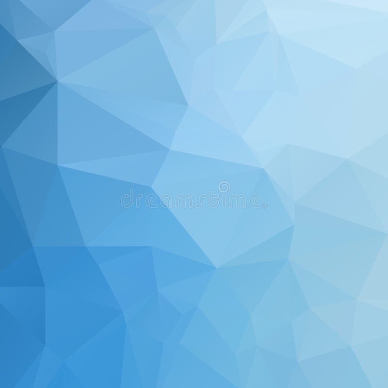 Abstract Blue Polygon Texture Stock Vector - Illustration of design ...