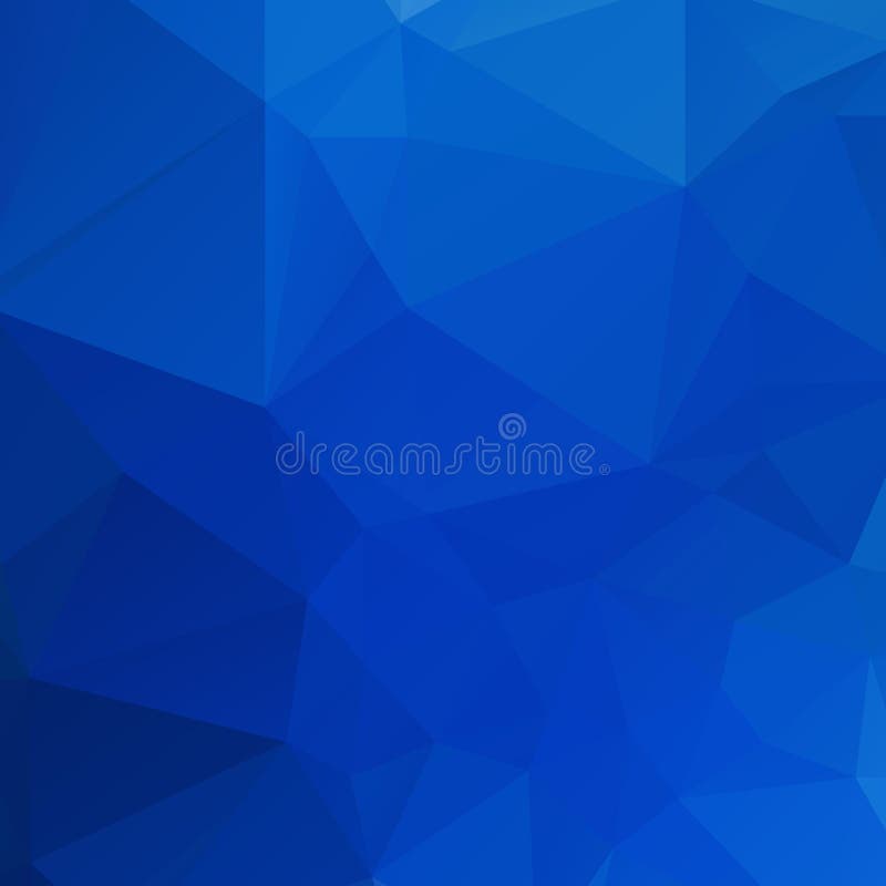 Abstract Blue Polygon Texture Stock Vector - Illustration of triangle ...