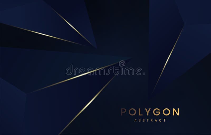 Abstract Triangle Pattern Luxury, Abstract Golden Line. Stock Vector ...