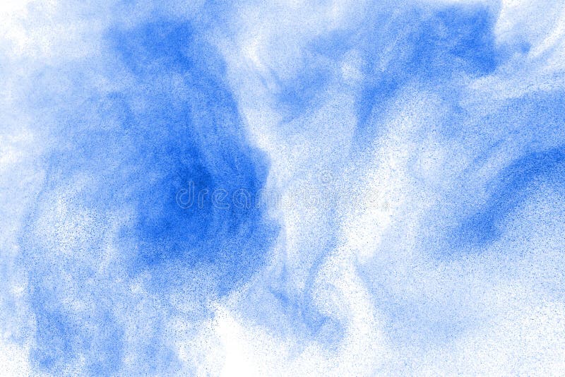 Abstract blue powder cloud stock photo. Image of futuristic - 58340464