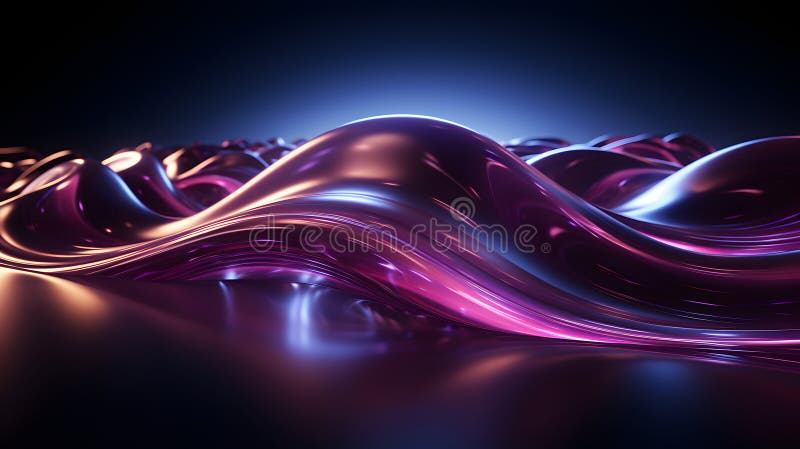 An Abstract Blue and Purple Background with Light, in the Style of ...