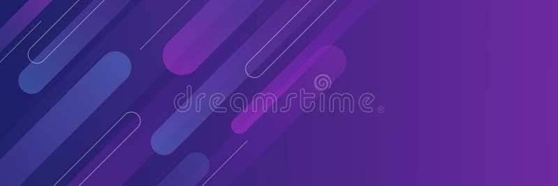 Abstract Blue and Purple Dynamic Background. Modern Gradient Banner ...