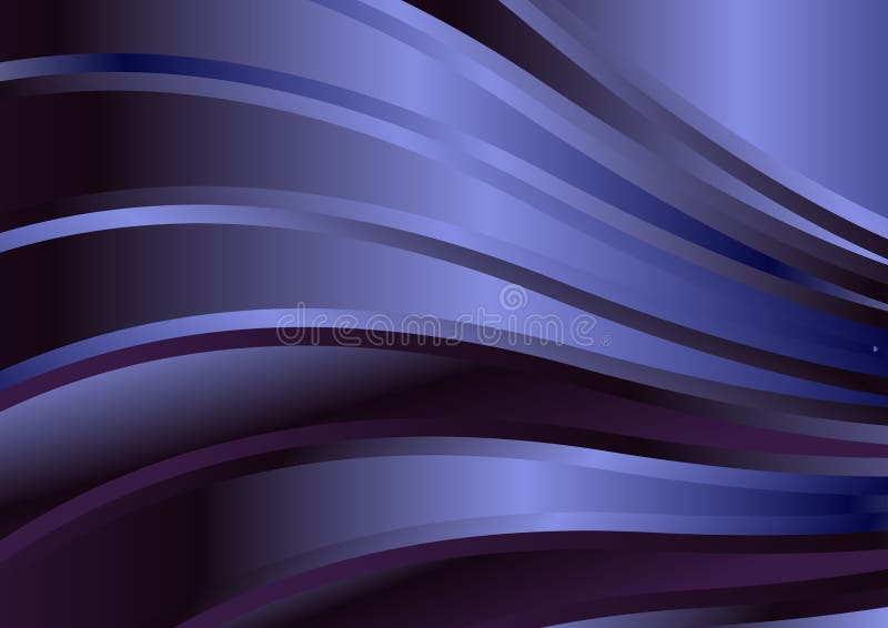 Abstract Blue and Purple Gradient Wave Background Vector Art Stock ...