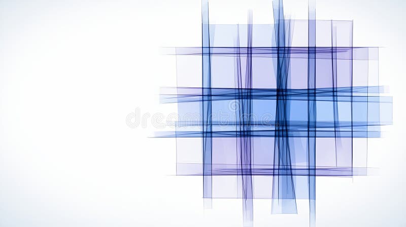 Abstract Blue and Purple Grid Pattern on White Background Stock ...