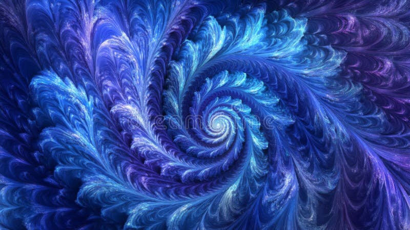 Abstract Blue and Purple Swirling Pattern with Glittering Texture Stock ...