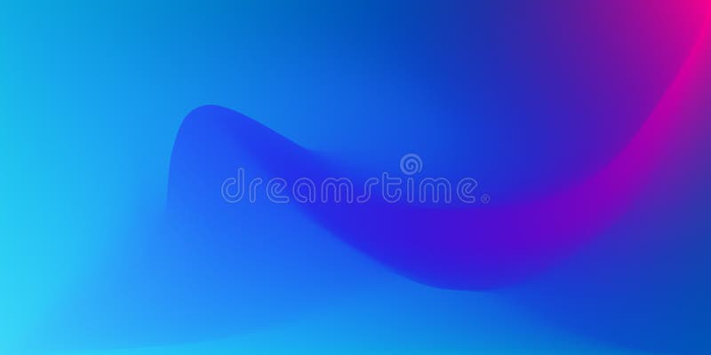 Abstract Blue and Purple Wave Background. Vector Illustration Stock ...