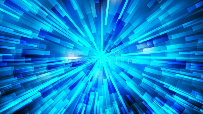 Abstract Blue Radial Background Stock Vector - Illustration of illusion ...