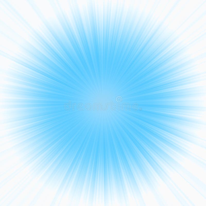 Radiant rays blue star. stock illustration. Illustration of empty ...