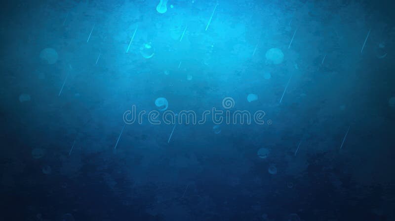 Abstract Blue Rain Background Texture Stock Illustration - Illustration ...