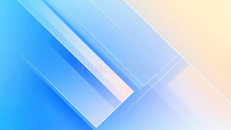 Abstract Blue Rectangular Background with Gradient. Modern Geometric ...