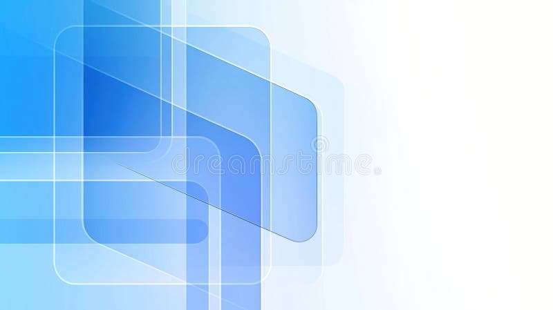 Abstract Blue Rectangular Background with Gradient. Modern Tech Design ...