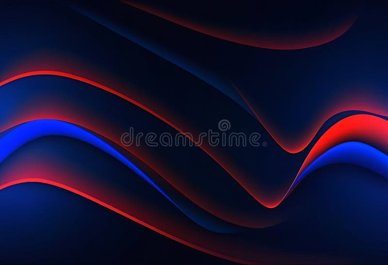 Abstract Blue and Red Dynamic Wavy Line Dotted Texture Stock ...