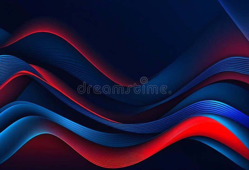 Abstract Blue and Red Dynamic Wavy Line Dotted Texture Stock ...