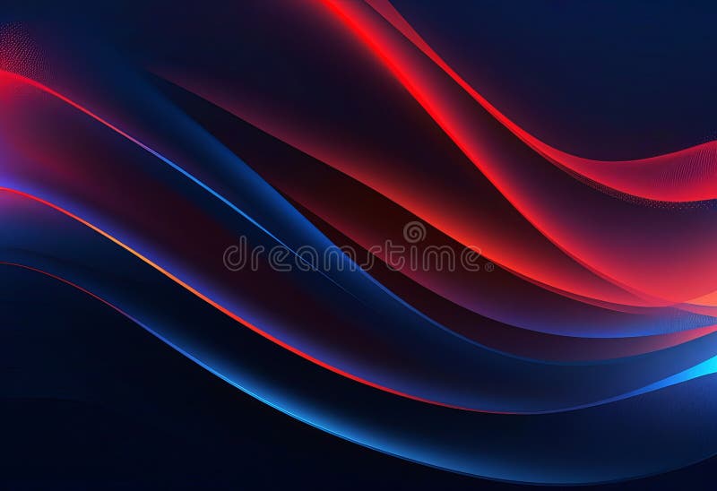 Abstract Blue and Red Dynamic Wavy Line Dotted Texture Stock ...