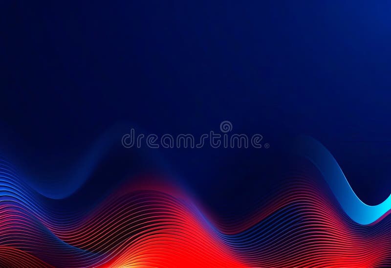 Abstract Blue and Red Dynamic Wavy Line Dotted Texture Stock ...
