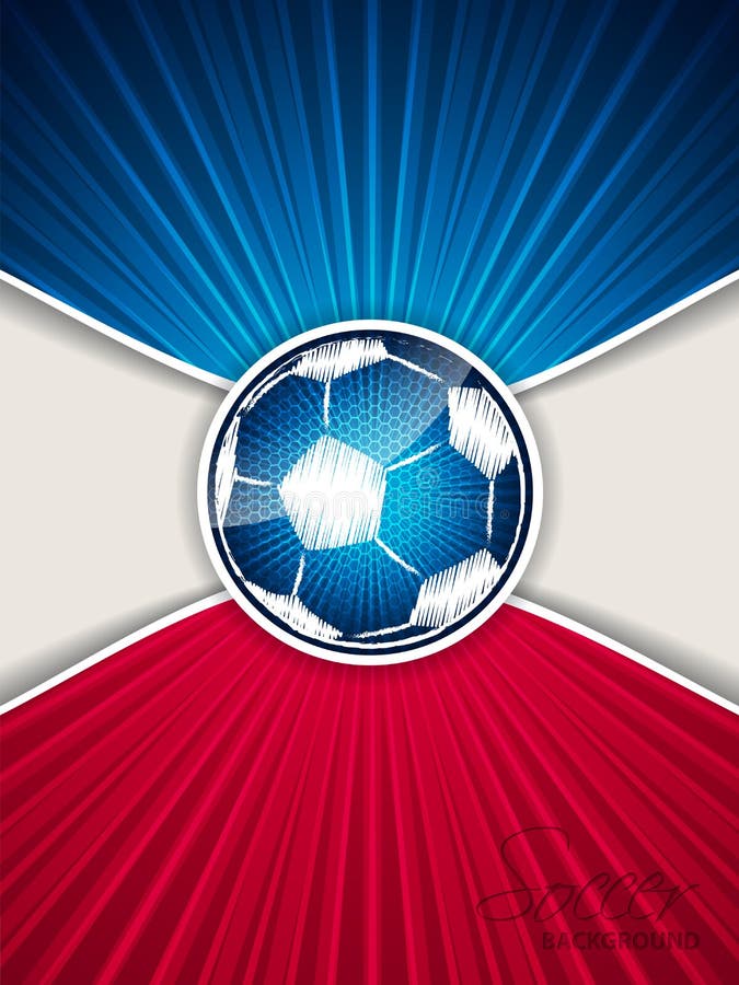Soccer Ball Abstract Red Blue Stock Illustrations – 2,135 Soccer Ball ...