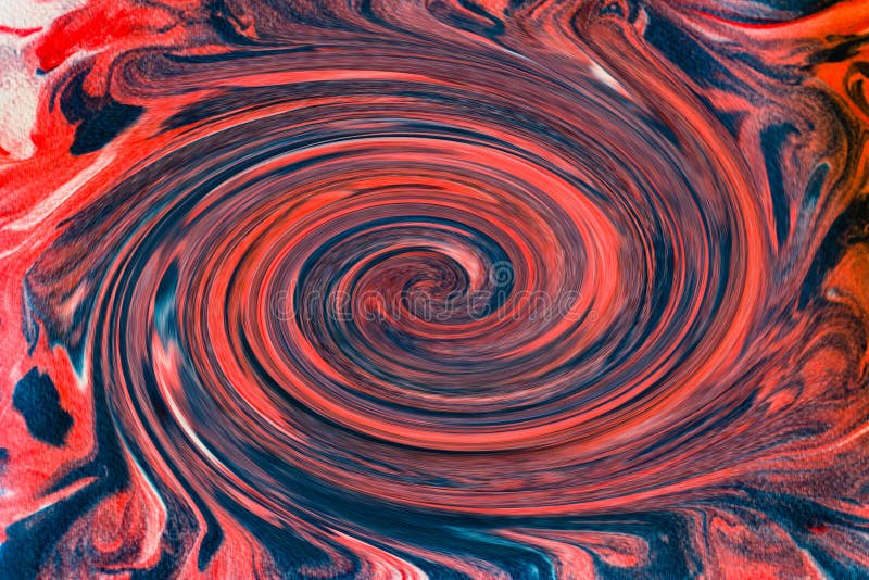 Abstract Blue and Red Twisted Swirled Design Stock Photo - Image of ...