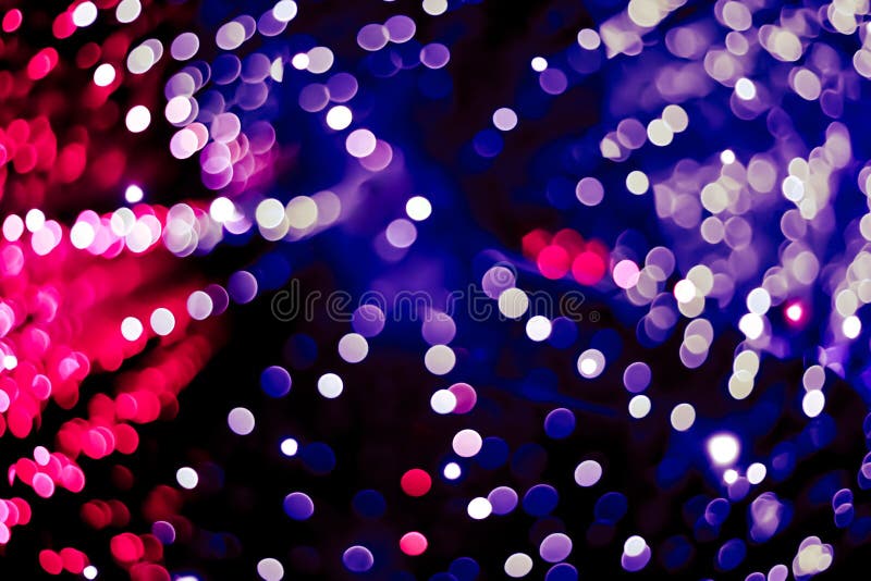 Abstract Blue, Red and Violet Circular Bokeh Background Stock Photo ...