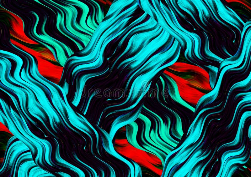 Abstract Blue and Red Wave Background, Blue Geometric Background Stock ...