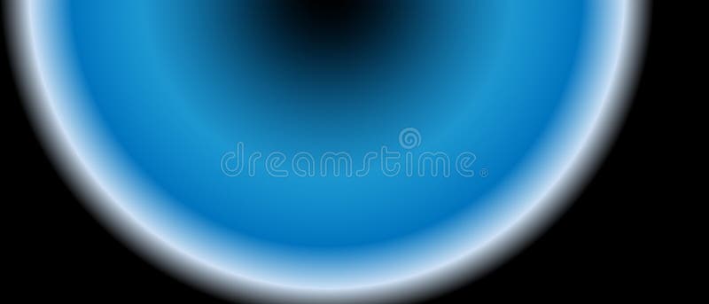 Abstract Blue Rings and Futuristic Technology Stock Illustration ...