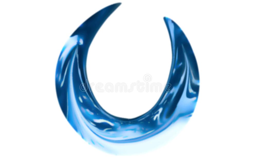 Abstract Blue Round.circle. Stock Illustration - Illustration of banner ...