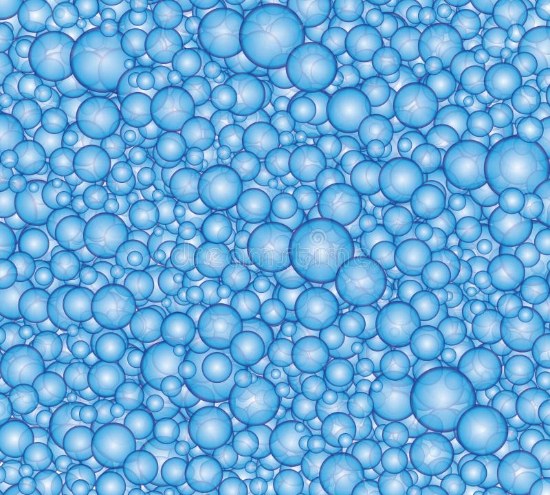 Abstract Blue Round Pattern Background Illustration Stock Illustration ...