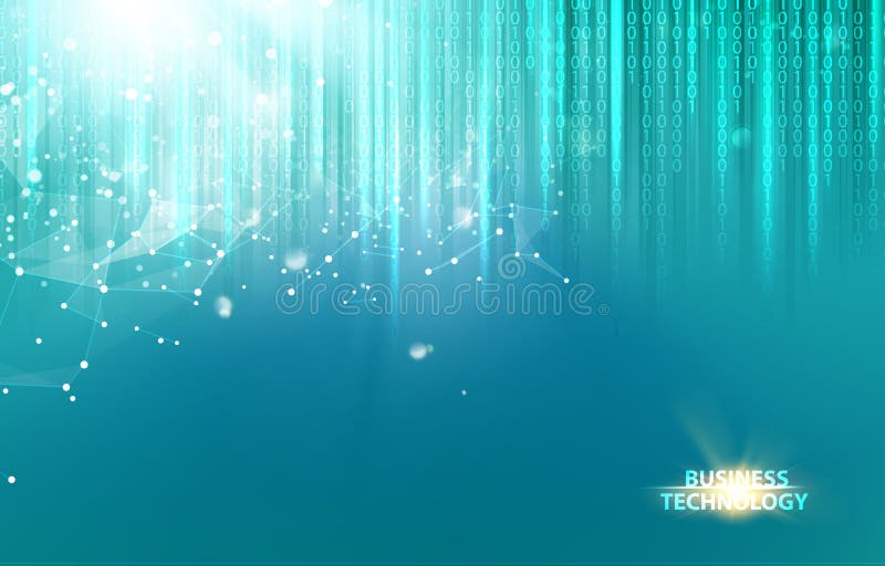 Abstract Blue Science Design. Stock Vector - Illustration of experiment ...