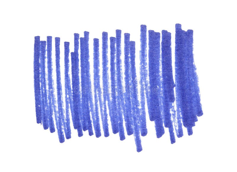 Abstract Blue Scribble Lines Pattern on White Background with Vertical ...