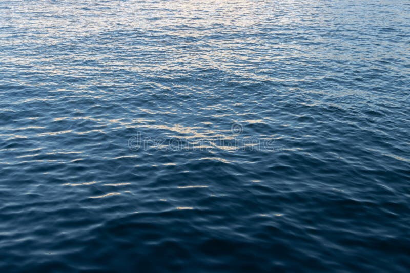 Abstract Blue Sea Background with Ripple on Water Surface Stock Photo ...