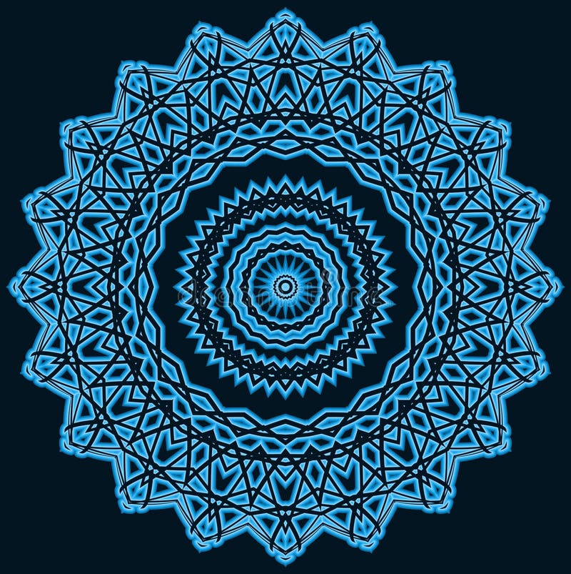 Abstract blue shape stock illustration. Illustration of element - 144204928