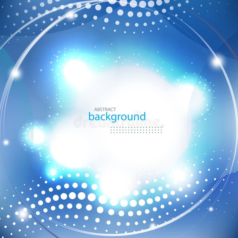 Abstract Blue Shiny Background Stock Vector - Illustration of bursting ...