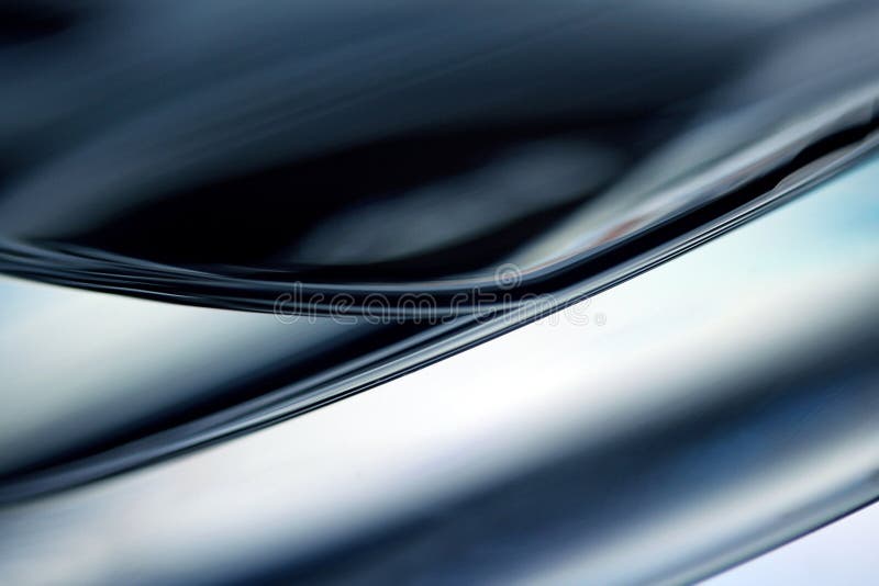 Abstract blue shiny liquid stock photo. Image of glass - 50649992