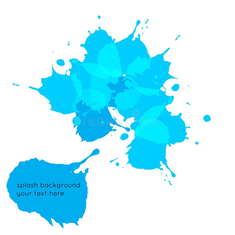 Blue Ink Splash Stock Illustrations – 201,725 Blue Ink Splash Stock ...