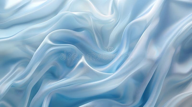 Abstract Blue Silk Drape Background Illustration Stock Illustration ...