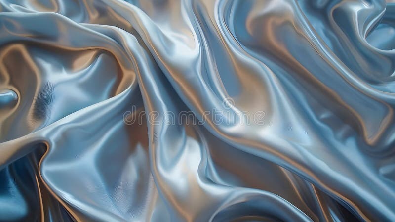 Abstract Blue Silk Drape Background Illustration Stock Illustration ...