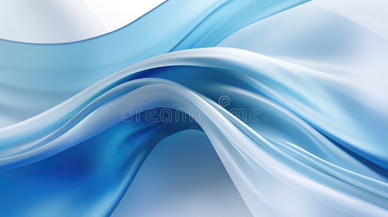 Abstract Blue Silver Gradient Stock Illustration - Illustration of blue ...