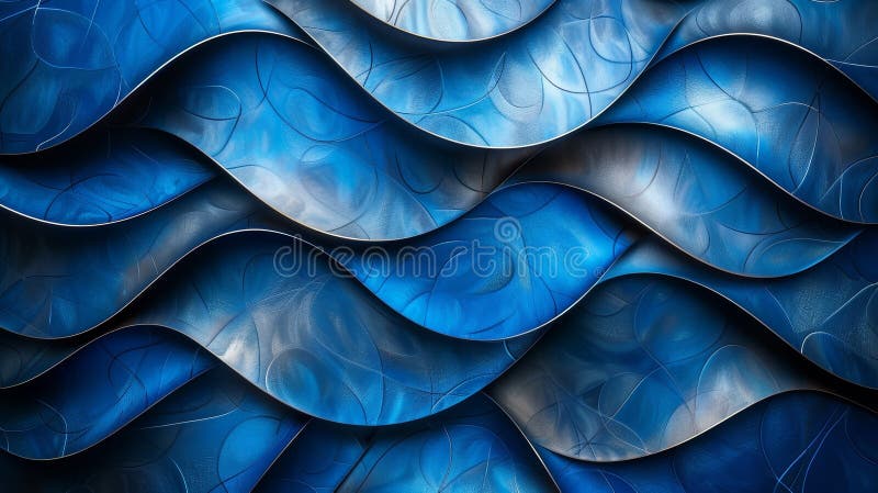 Blue Silver Wave Stock Illustrations – 11,260 Blue Silver Wave Stock ...