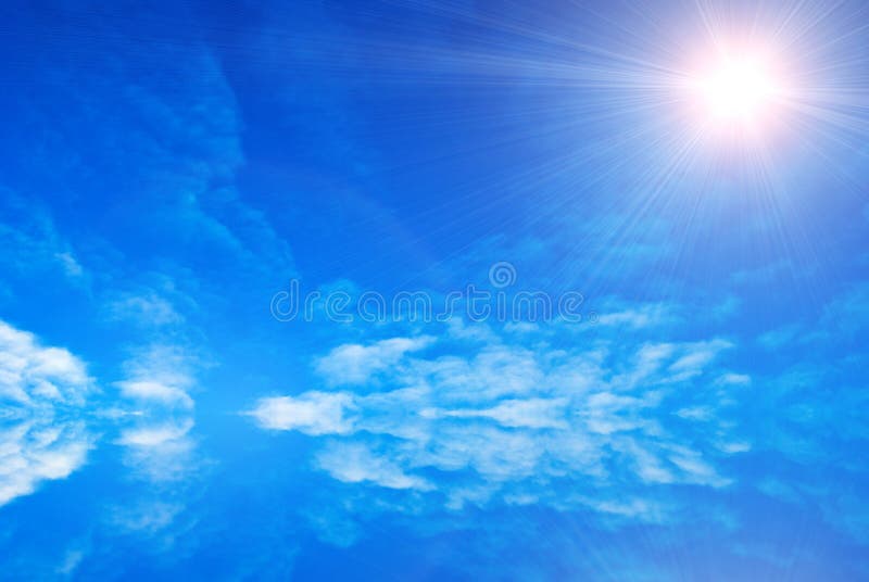Abstract blue sky stock illustration. Illustration of dreams - 4147726