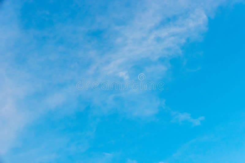 Abstract Blue Sky Background Stock Image - Image of soft, skyline ...