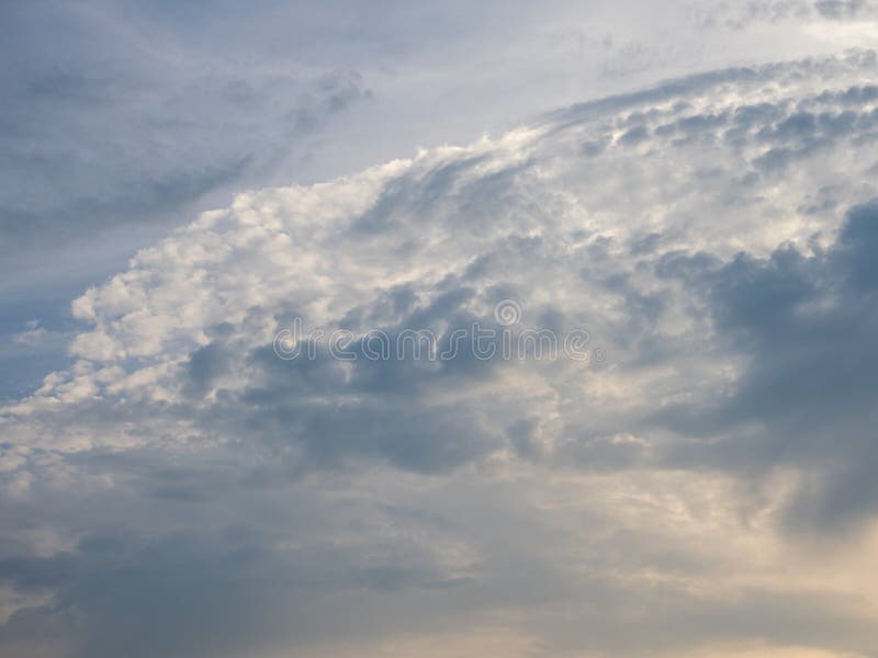 Abstract Blue Sky Background Stock Photo - Image of cumulus, bright ...