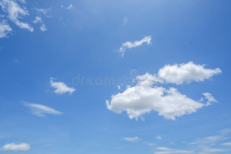 Abstract Blue Sky and Fresh Air for Background. Stock Image - Image of ...