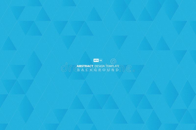 Abstract Blue Sky Line Tech Pattern Triangle Business Design Background ...