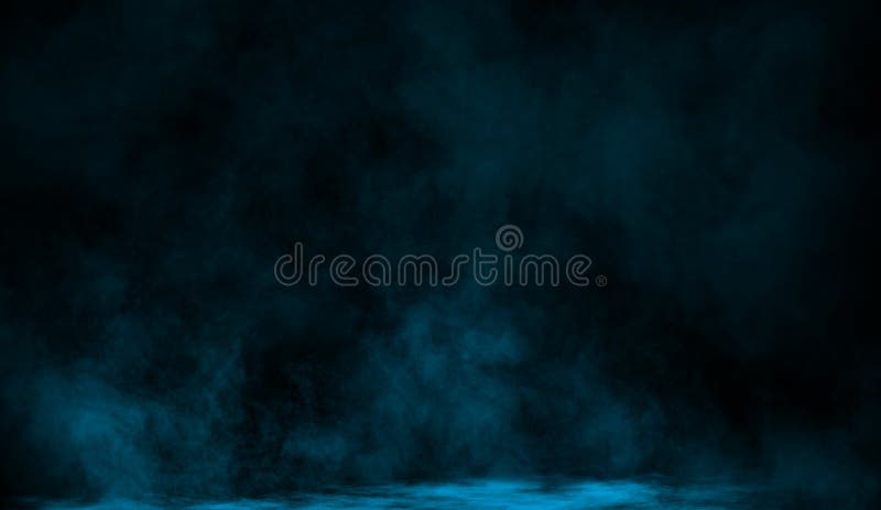 Abstract Blue Smoke Mist Fog on a Background. Texture Background for ...